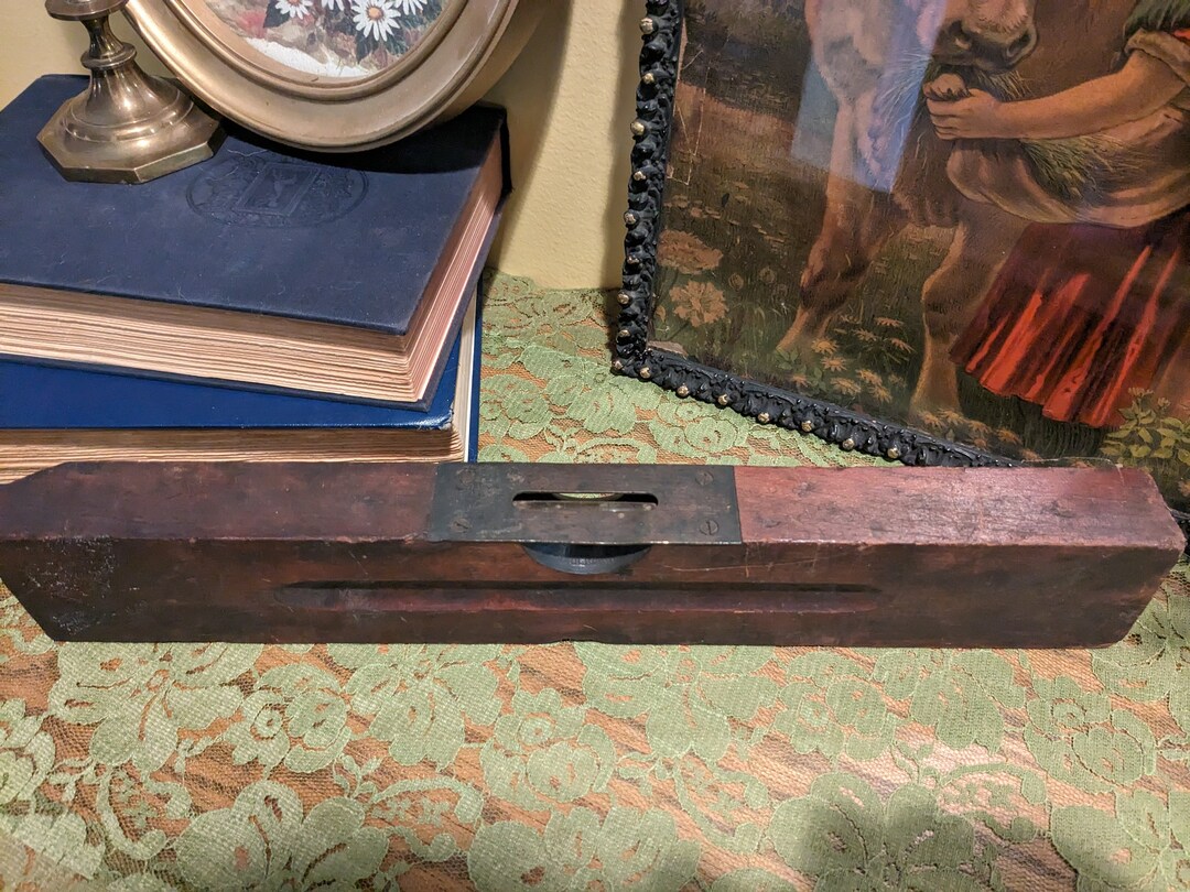 Vintage Wooden Level - Etsy