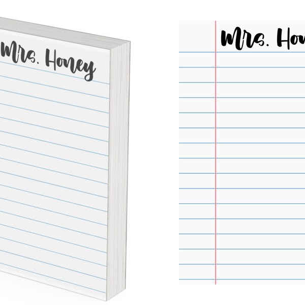 Handmade Notepad - Etsy