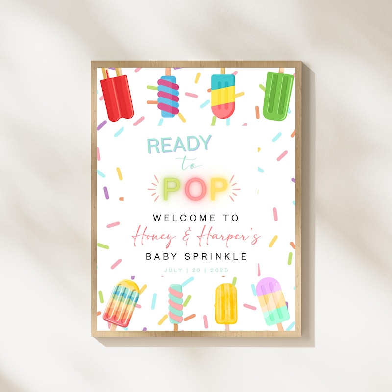 Popsicle Baby Shower - Etsy