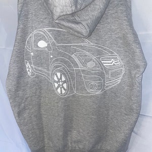 Custom Car Outline Designs in HTV Vinyl Personalise Your Hoodies With ...