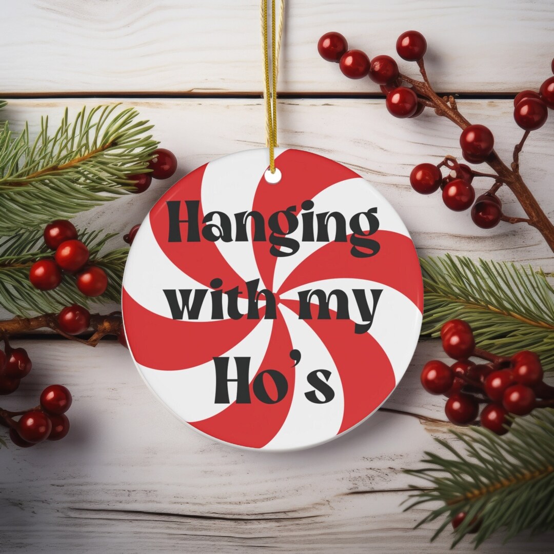 Humorous Christmas Tree Ornaments