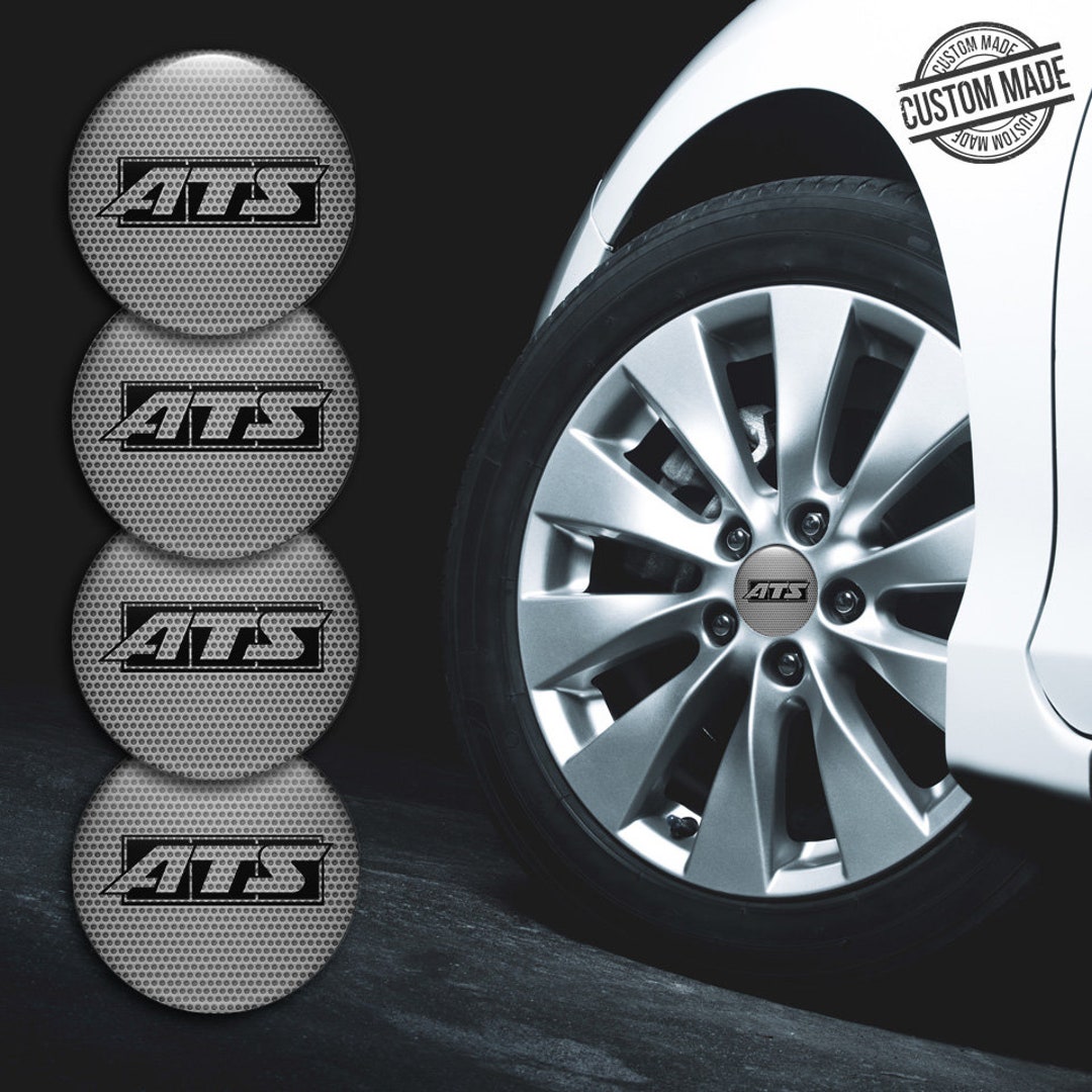 4xall Sizes 3D ATS Wheel HUB Cap Logo Domed Stickers for Wheel - Etsy