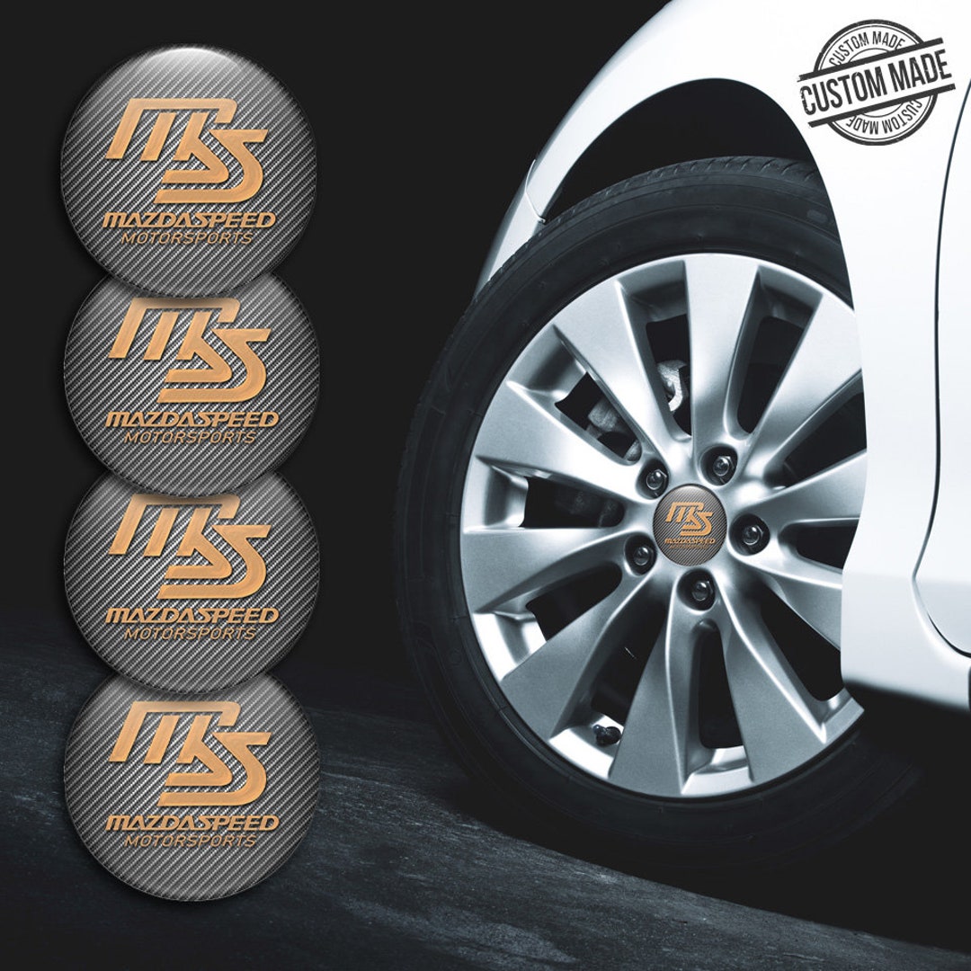 4xall Sizes 3D Mazdaspeed Wheel HUB Cap Logo Domed Stickers - Etsy