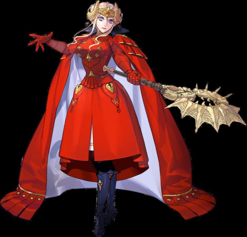 FE3H Fire Emblem: Three Houses Emperor Edelgard Von Hresvelg Custom ...