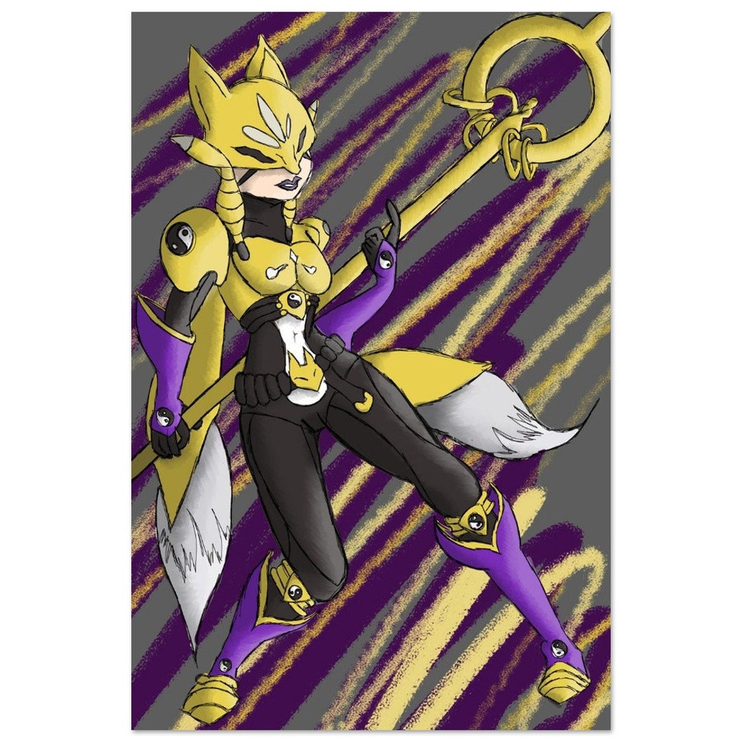 Digimon | Sakuyamon Art Print - Etsy