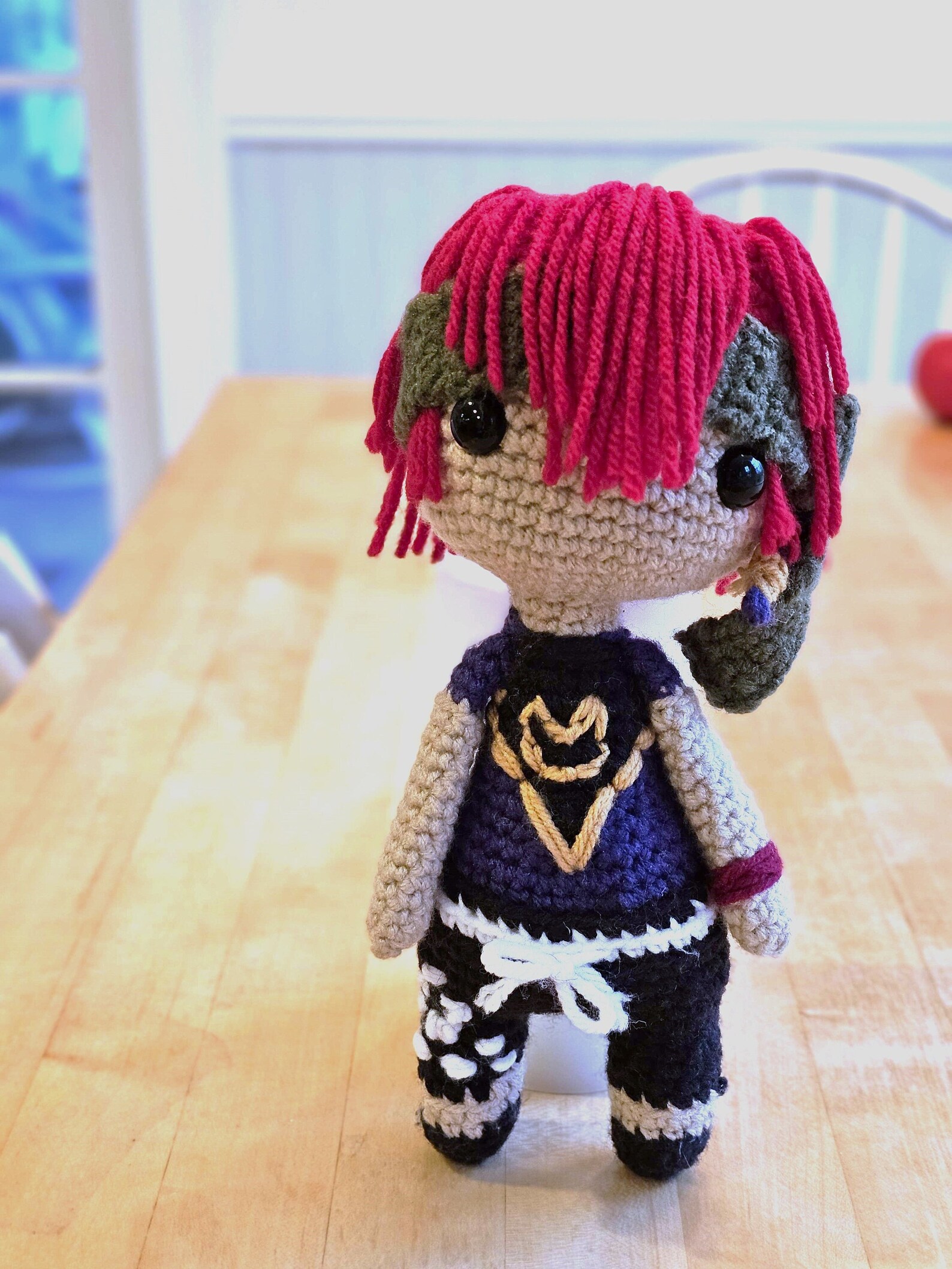 Cafe Enchante | Ignis Carbunculus Custom Crochet Handmade Otome Plushie ...