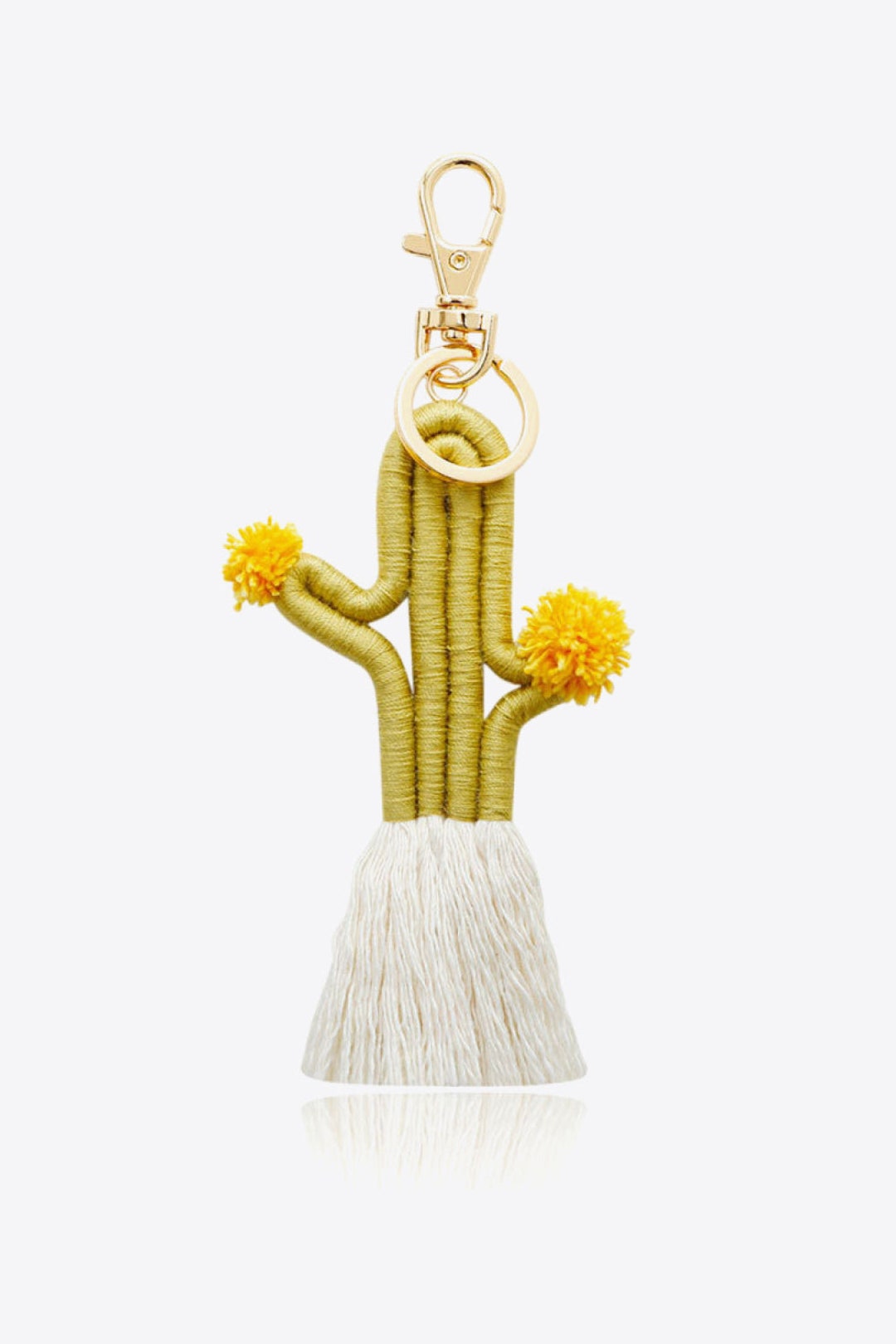 Cactus Keychain With Fringe - Etsy