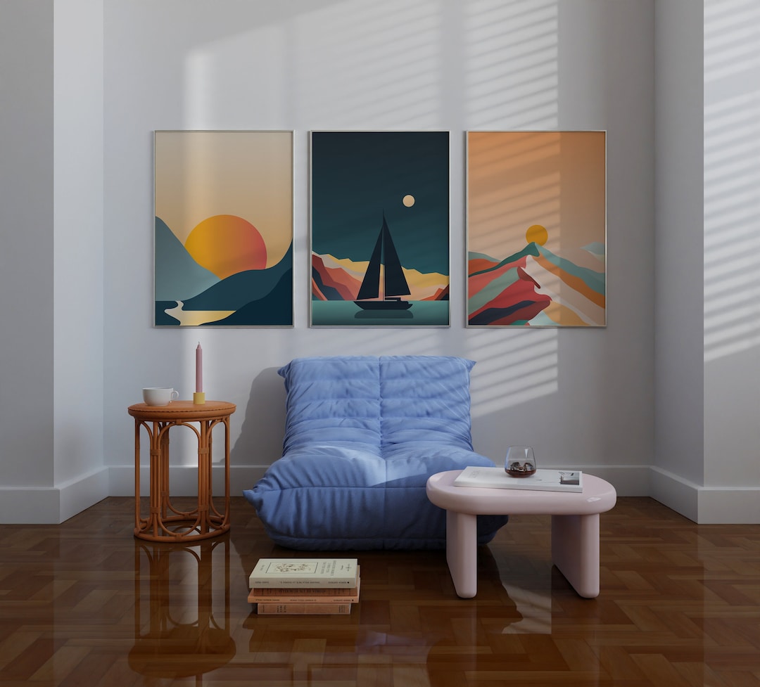 Digital Print Wall Art Minimalist Home Decor Living Room - Etsy