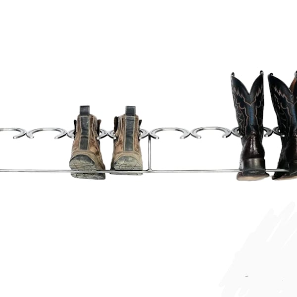 Horseshoe Boot Rack - Etsy