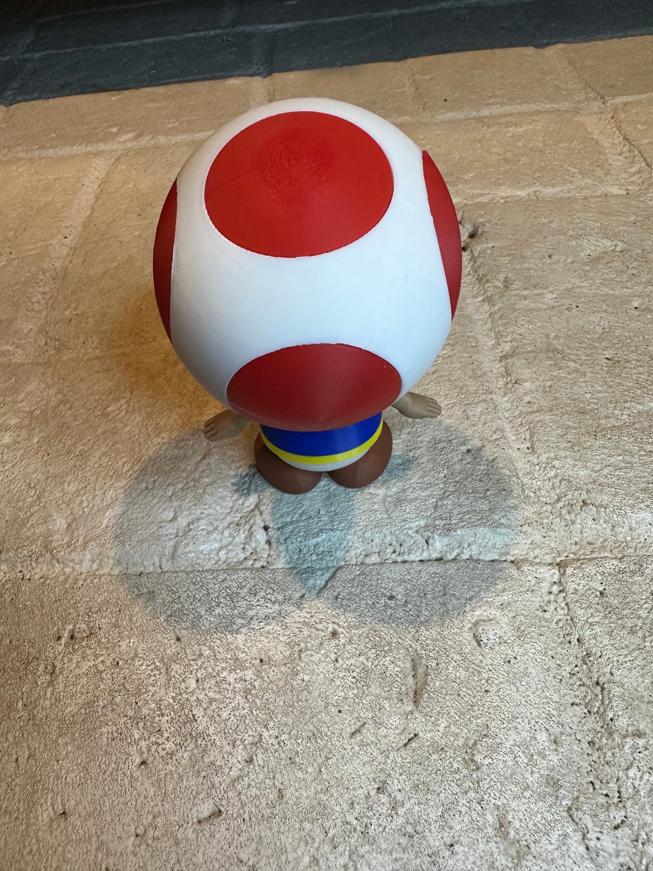Mario Toad 3D Printed Figure - Nintendo Collectible - Fun Desk Decor - Etsy