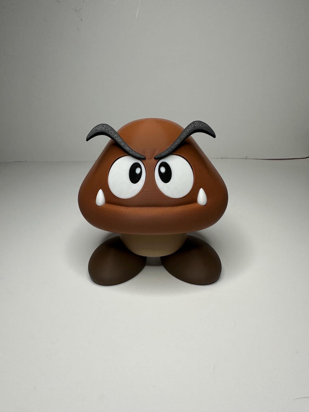 Adorable 3D Printed Mario Goomba Figure - Etsy