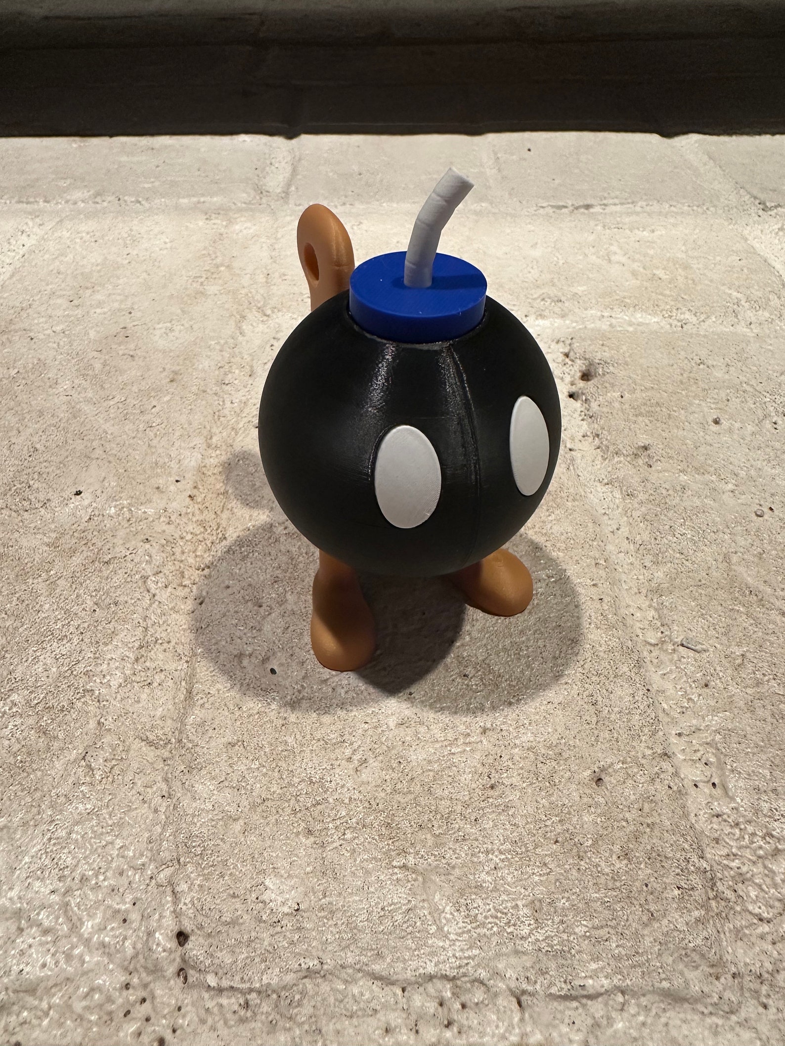 3D Printed Bob-omb Figure - Mario Series - Sitting or Standing - 3.5 ...