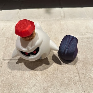King Boo Figure With Removable Tongue - Mario Inspired 3D Printed ...