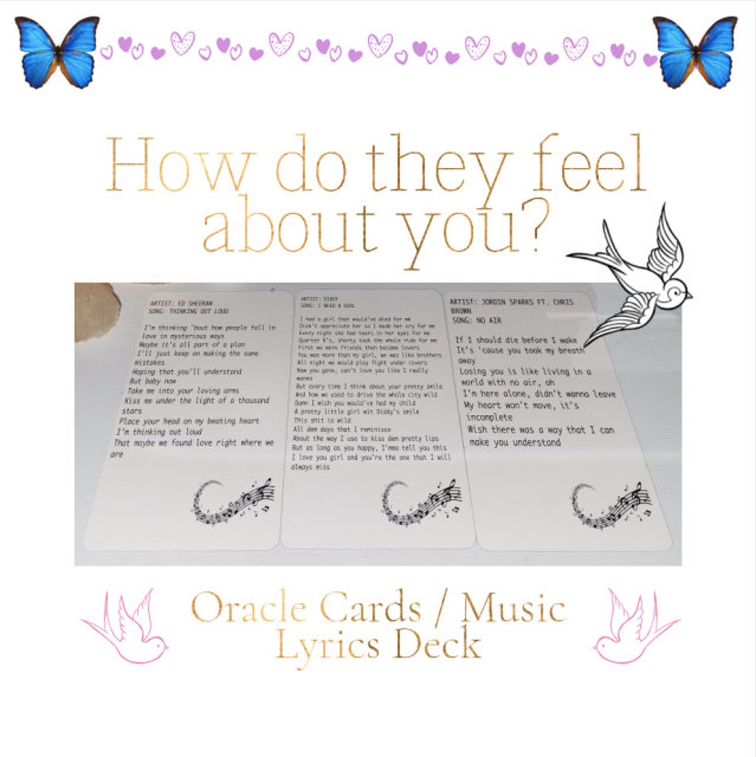 How Does He Feel About Me Oracle Card Reading - Etsy