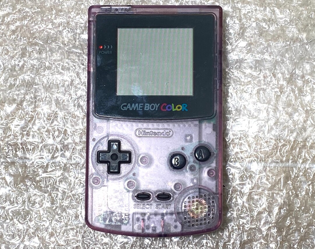 Nintendo Game Boy Color Handheld System - Atomic Purple - Etsy