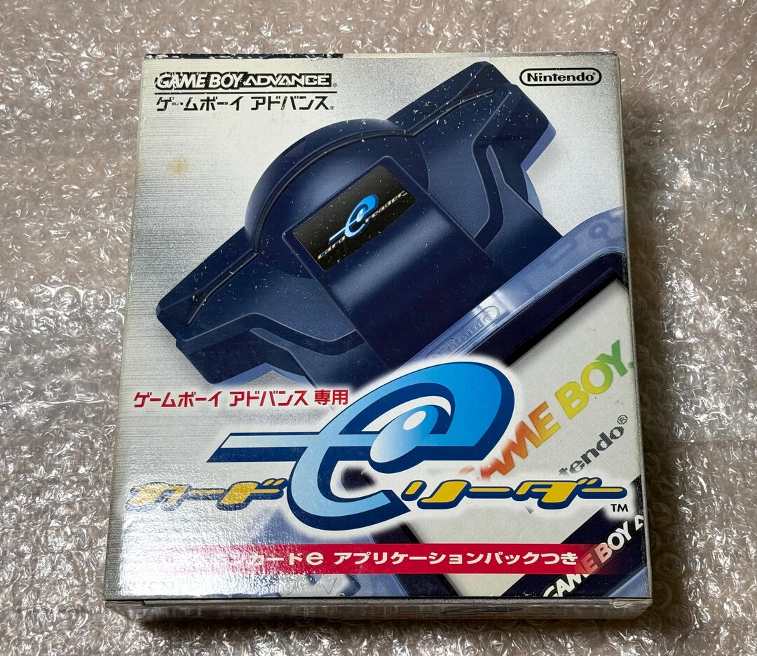 Card E Reader Nintendo Gameboy Advance Boxed Japanese Version - Etsy