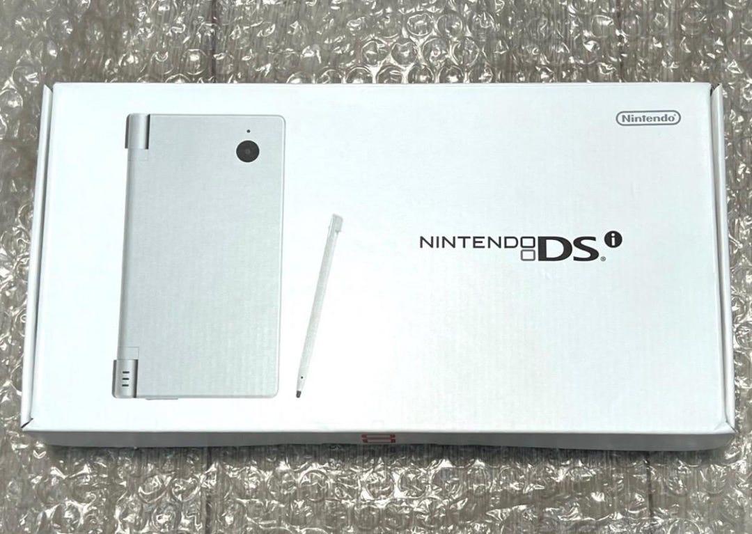Nintendo Dsi White Console With Touch Pen Adapter Box & Manual Japanese ...