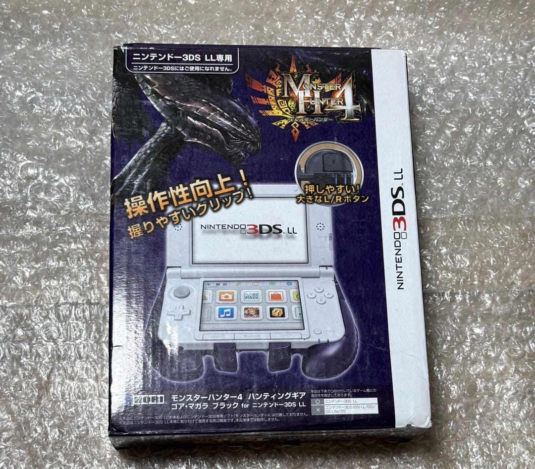 Hori Monster Hunter Cross X Grip Pad Gear for Nintendo New 3DS XL Japan ...