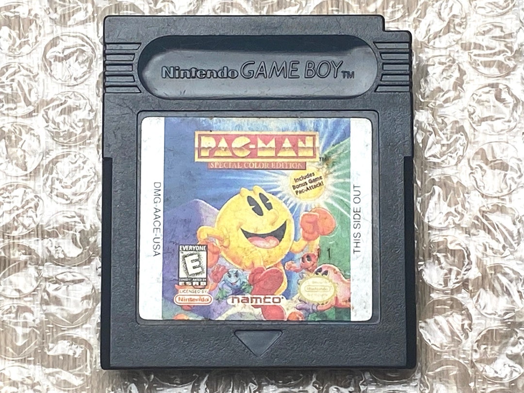 Pac-man: Special Color Edition Nintendo Game Boy Color, 1999 Tested ...