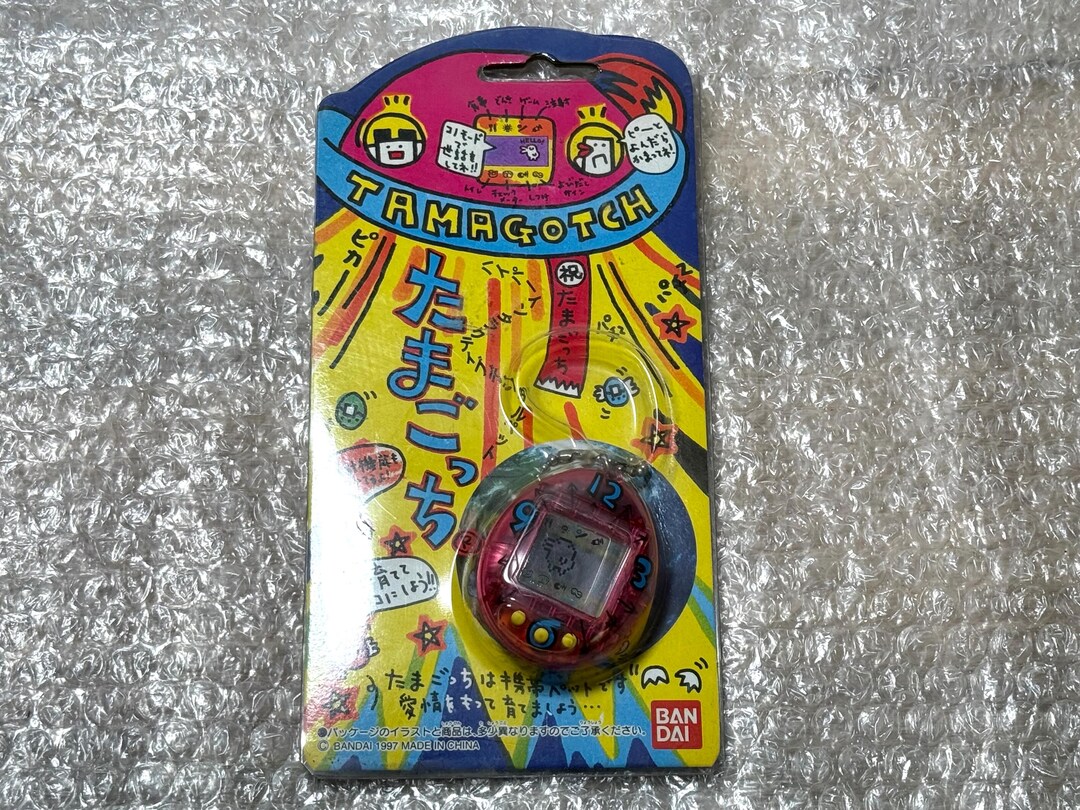 Tamagotchi Bandai New Sealed 1996 First Generation Japanese Import Pink ...