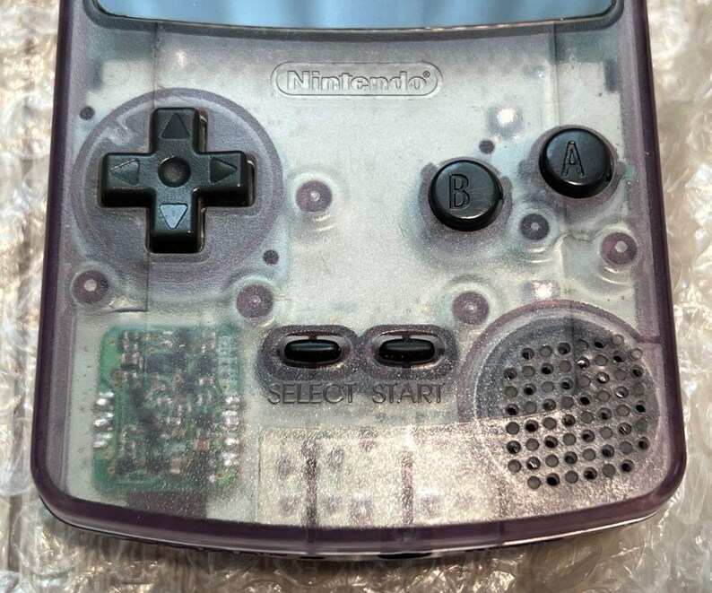 Nintendo Gameboy Color Atomic Purple - Etsy