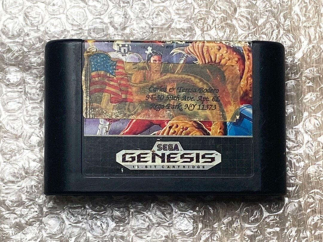 Sega Genesis Alien Storm tested & Working Alienstorm Video Game - Etsy