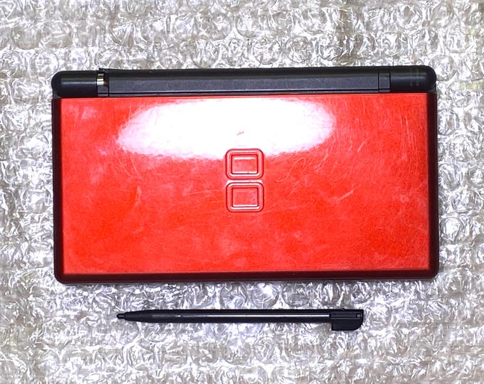 Nintendo DS Lite Console USG-001 Crimson Red/black - Etsy