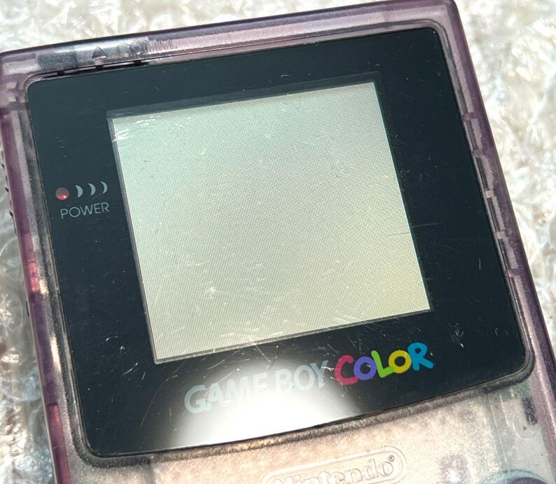 Nintendo Gameboy Color Atomic Purple - Etsy
