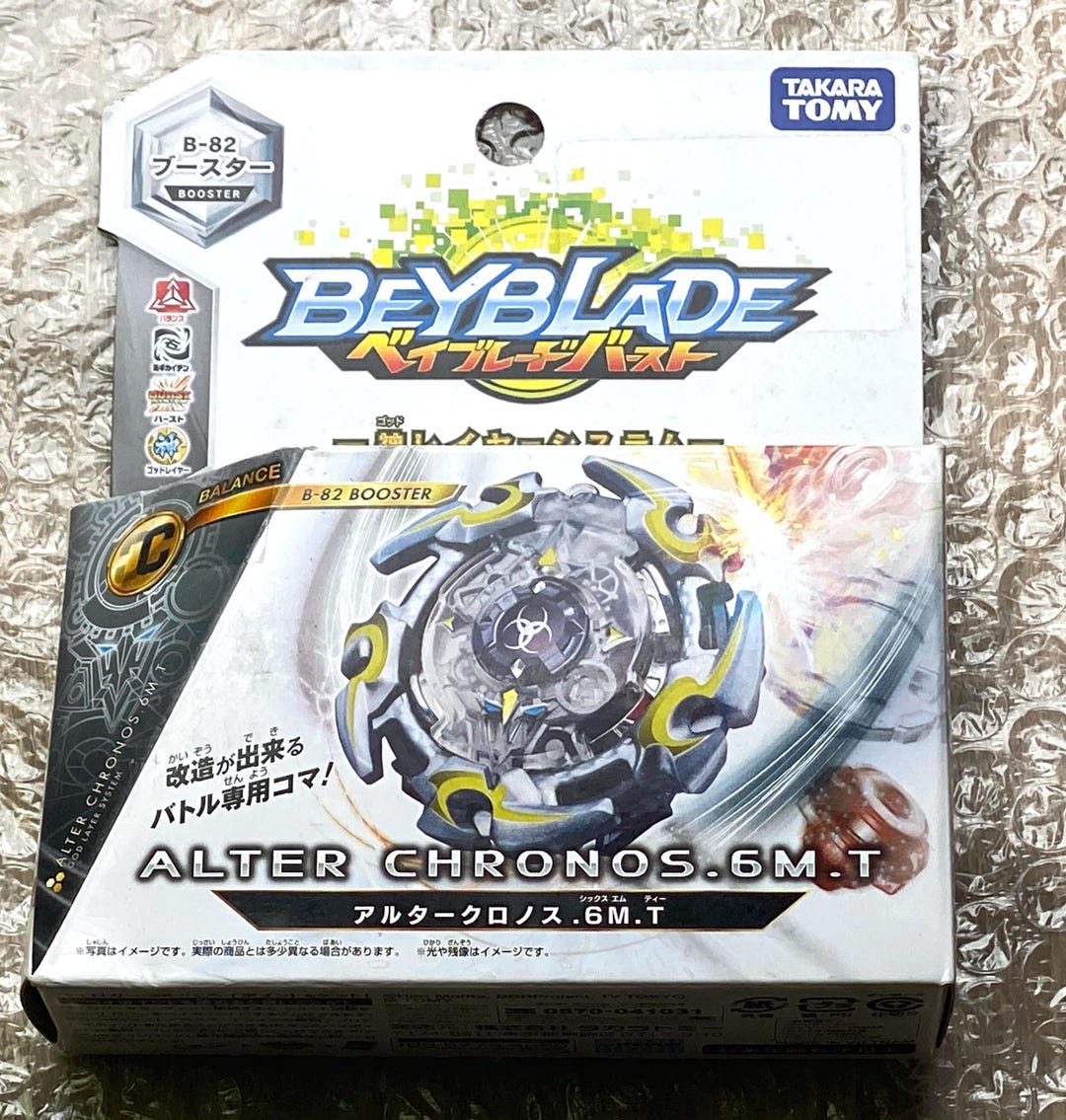Takara Tomy Beyblade BURST Booster B-82 Alter Chronos 6M. T Balance ...