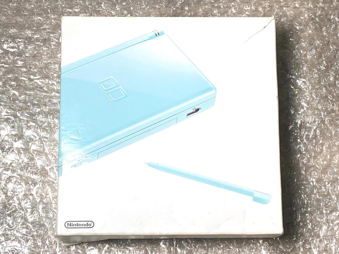 Nintendo DS Lite Console Set Ice Blue Boxed Japanese Version - Etsy