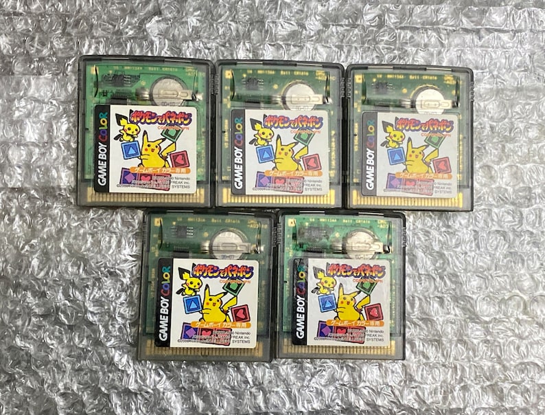 Authentic Pokemon Games Gameboy, Gameboy Color, Advance, Bulk Discounts ...
