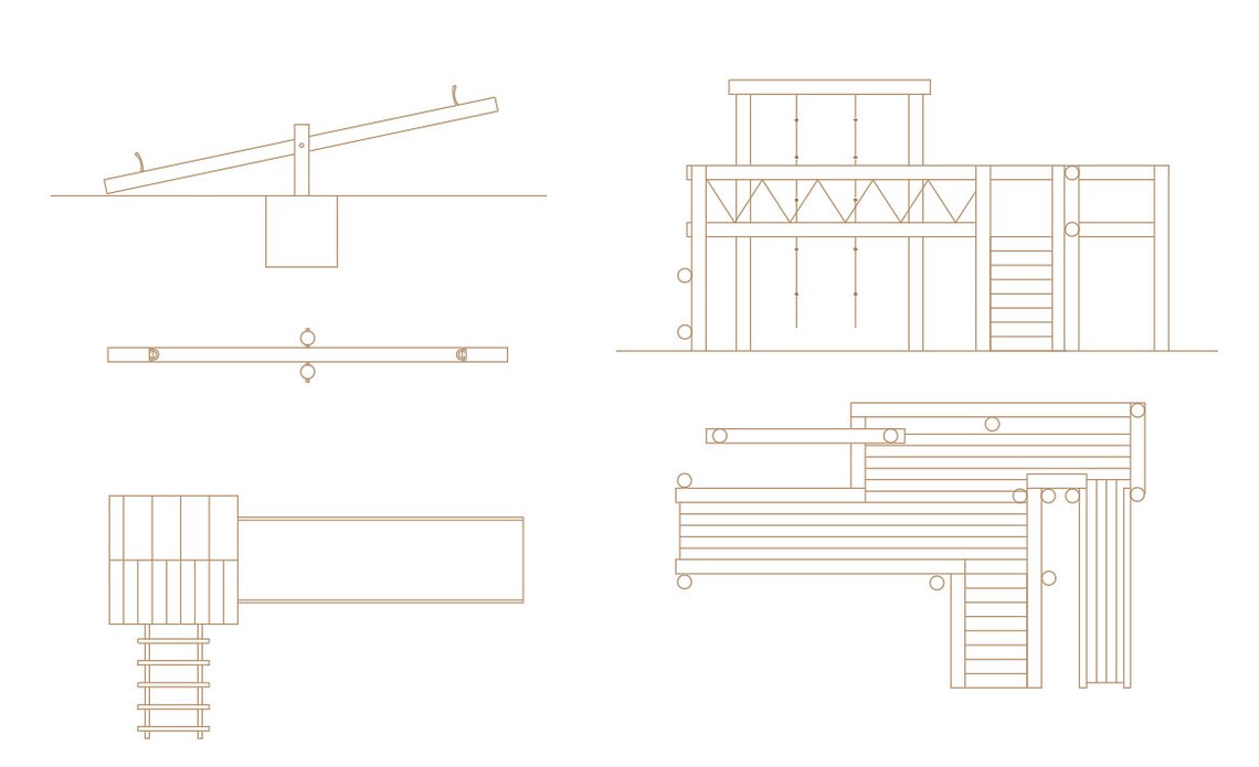 Premium Autocad Playground Sites Library: 20 Design Blocks - Etsy