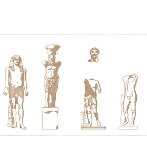 Premium Autocad Architectural Ornaments Library: 27 Statues and Facade ...