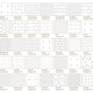 Autocad - 180 Pcs Hatches - DWG - Etsy