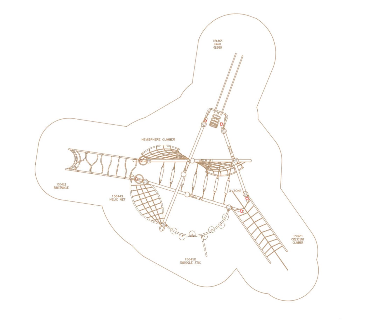 Premium Autocad Playground Sites Library: 20 Design Blocks - Etsy