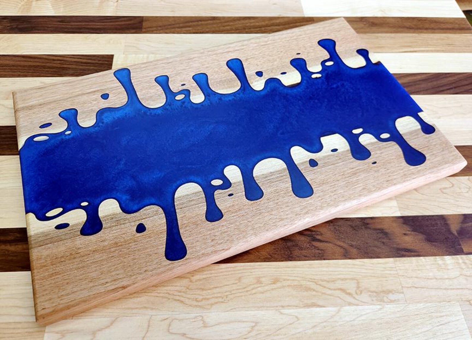Splatter Epoxy Charcuterie Board - Etsy