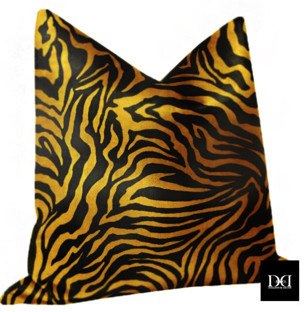 2 Pc Zebra Print Combo Set Decorative Pillow for Livingroom - Etsy