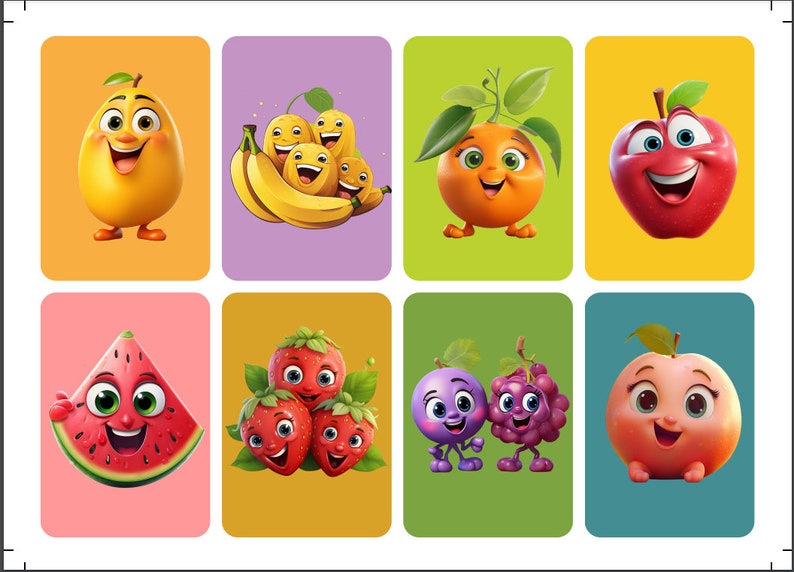 Fun and Educational Animated Flash Cards - Etsy