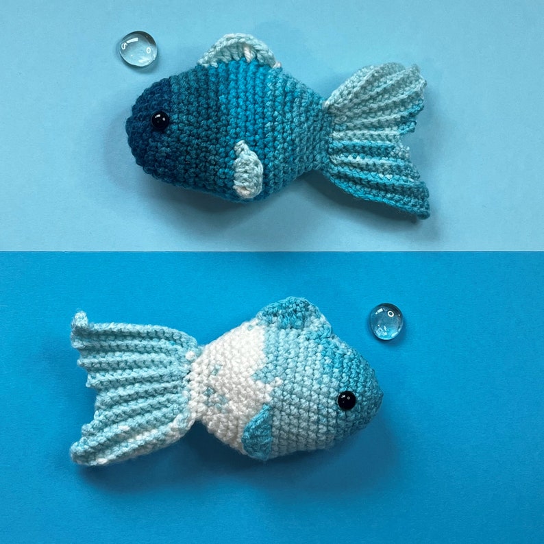 Crochet PATTERN: No Sew Fish Pattern, Tutorial PDF in English, Beginner ...