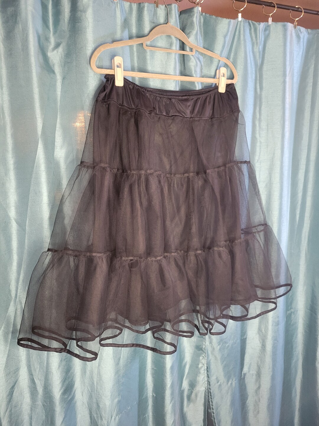 Vintage 80s Crinoline Petticoat - Retro 50s Style - Etsy