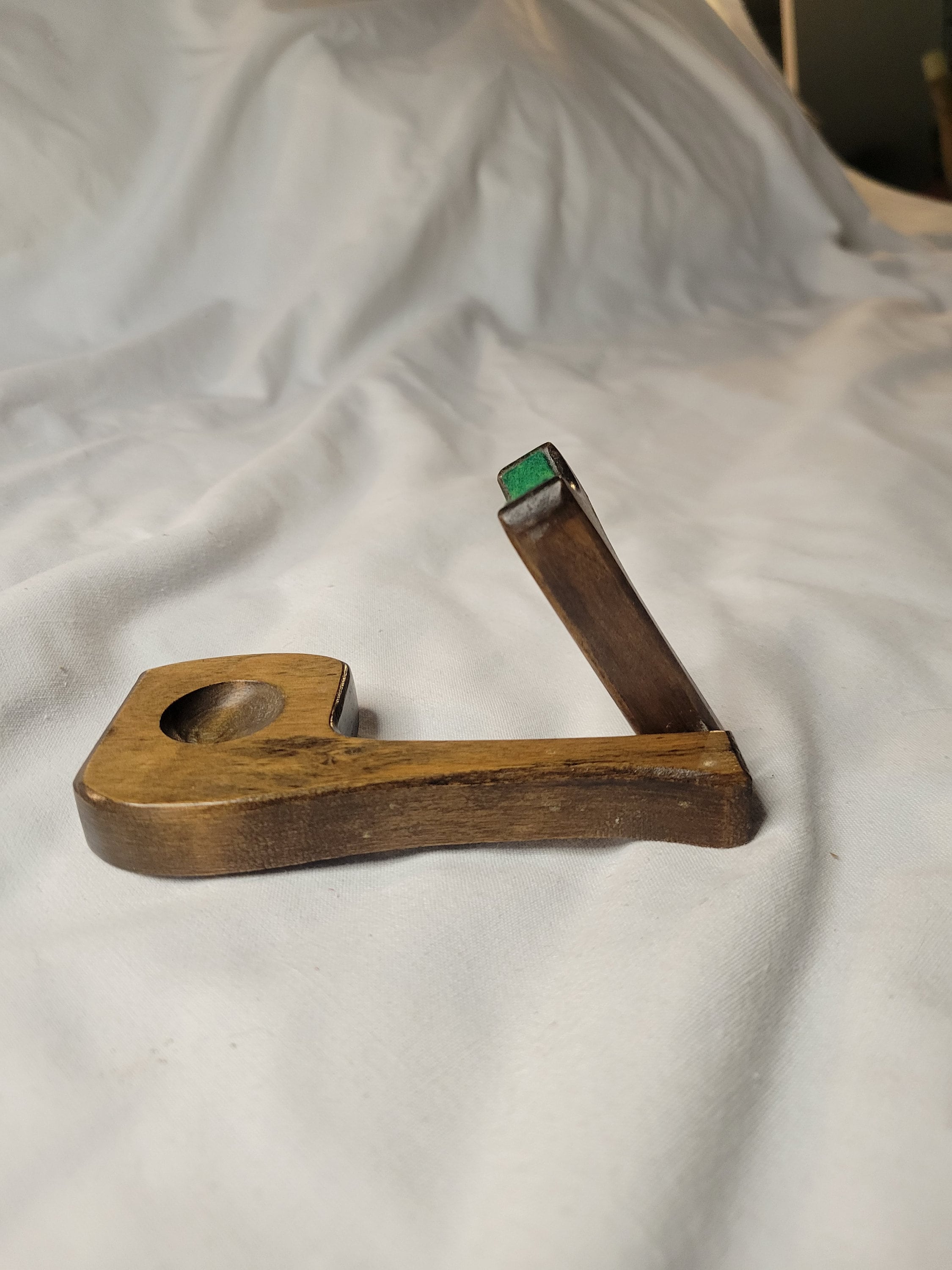 Vintage Folding Wooded Pipe Stand - Etsy