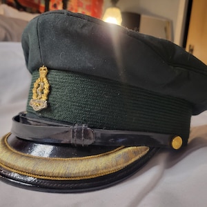 Vintage Royal Canadian Army Medical Corps - Canadian Army Officers Hat ...