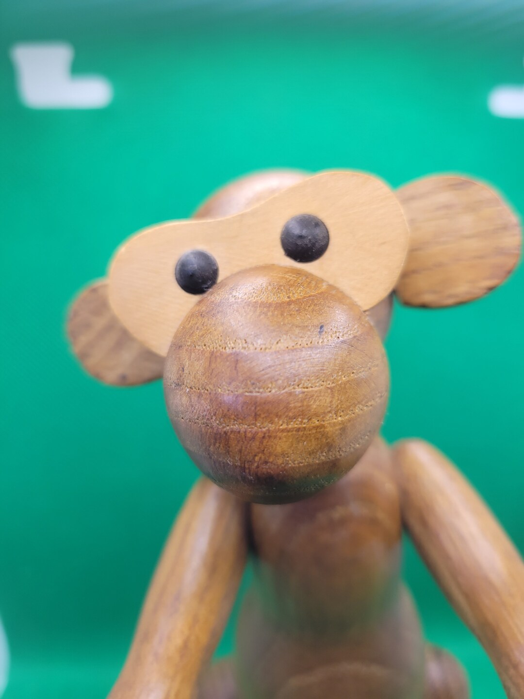Mid Century Modern Zoo-line Wooden Monkey - Etsy