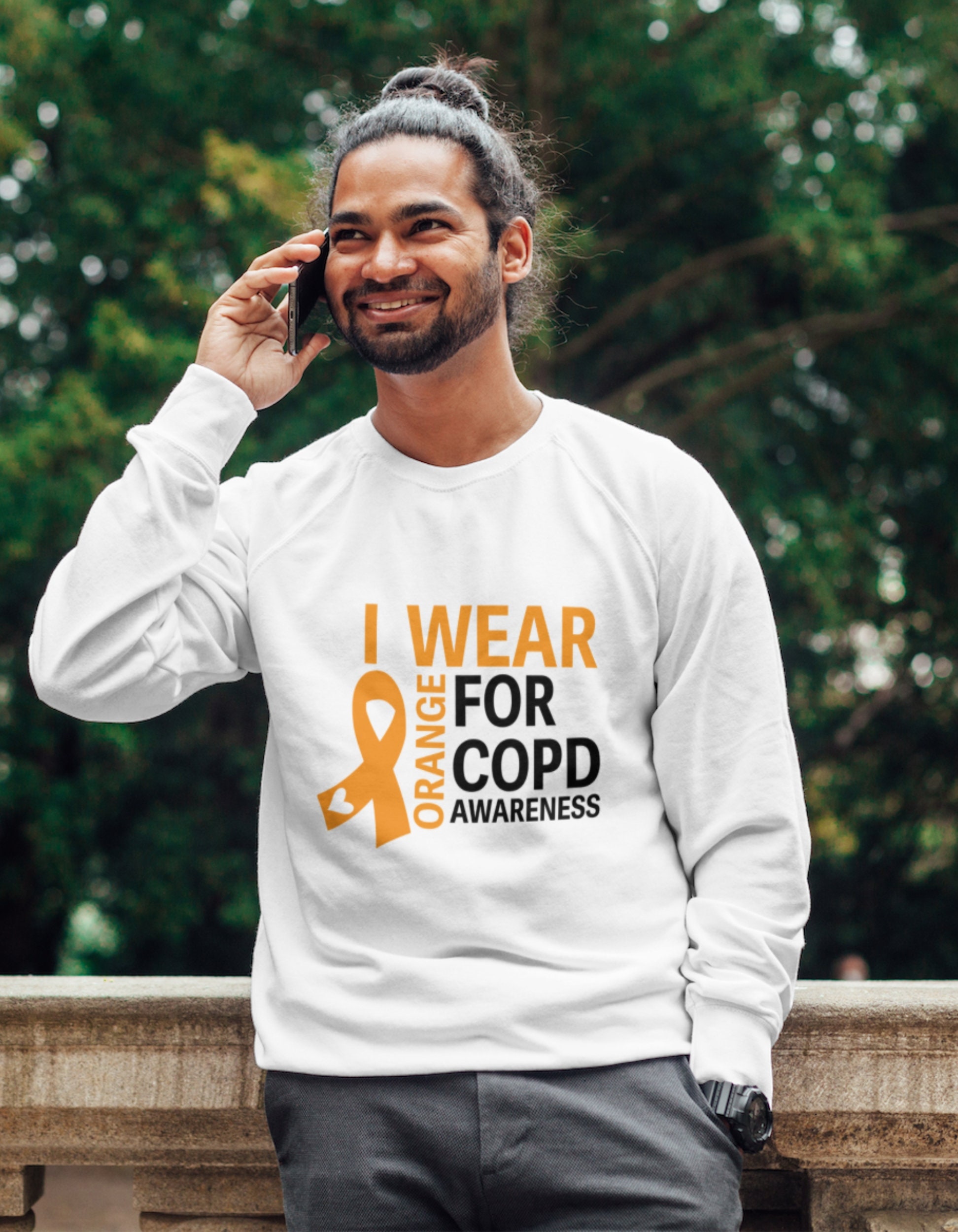 COPD Awareness Ribbon Svg Pdf Eps Png Ai Cricut - Etsy Canada