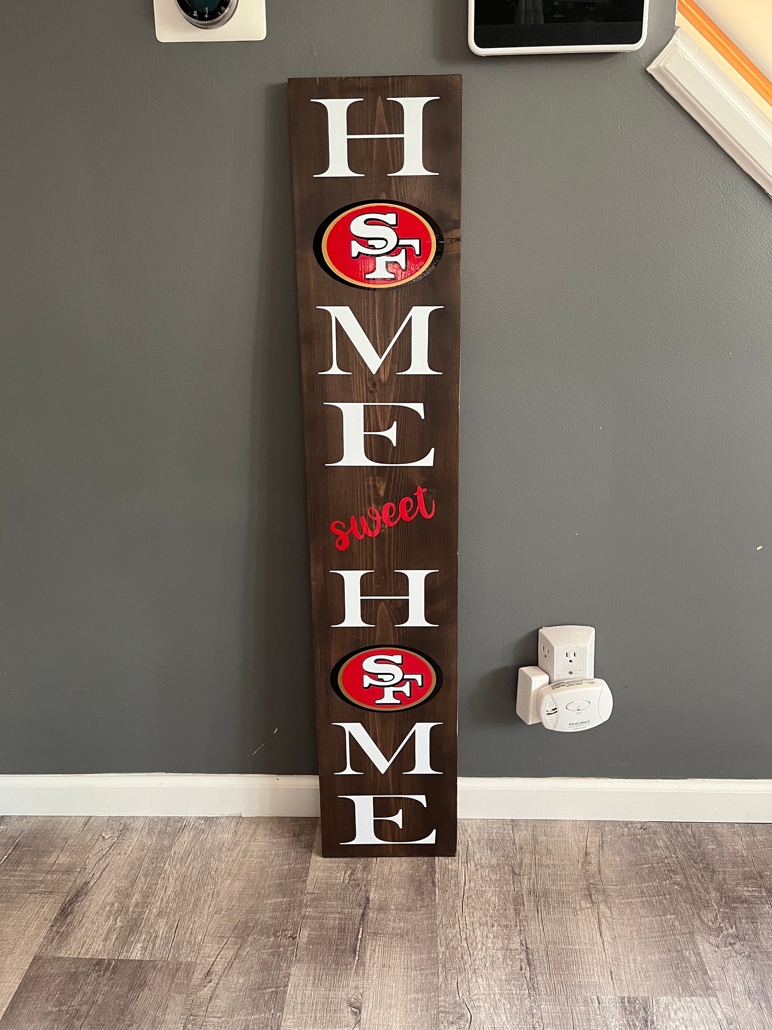 Football Porch Leaner - Etsy