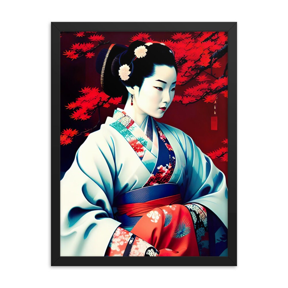 Adult Dragon Geisha Art