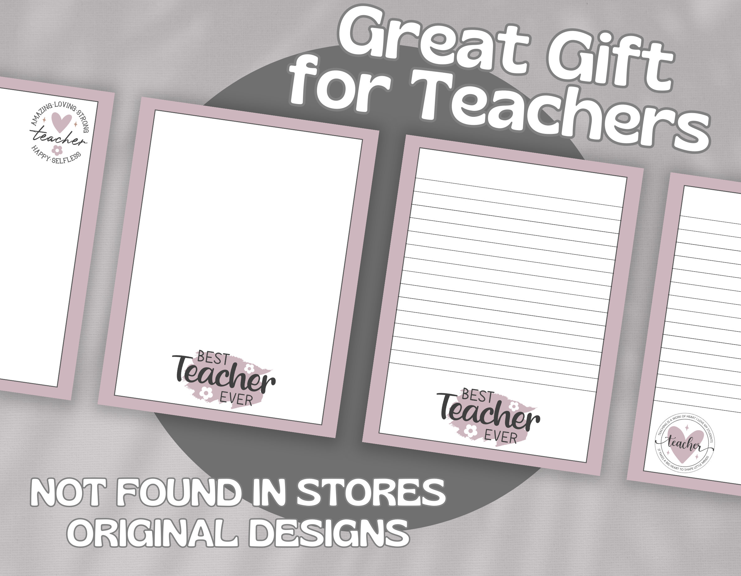 Stationery Set for Teachers, Printable Stationary, Letter Writing Set ...