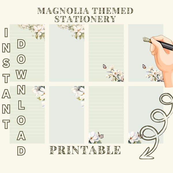 Magnolia Printable - Etsy