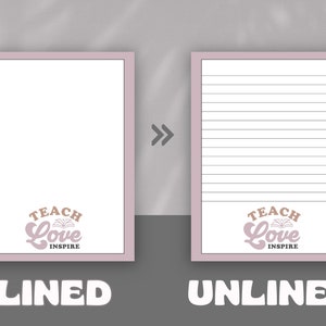 Stationery Set for Teachers, Printable Stationary, Letter Writing Set ...