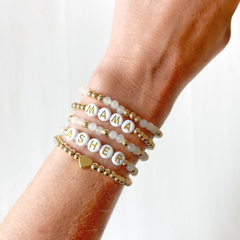 Word Bracelet - Etsy